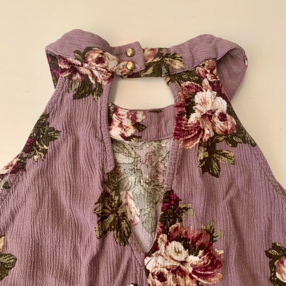 Staccato | Tops | Staccato Purple Floral Top | Poshmark